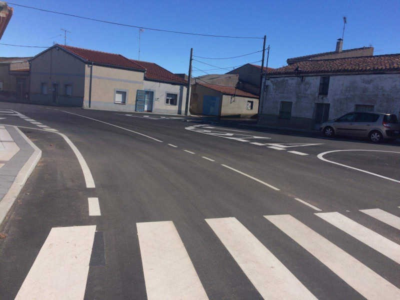 Finalizadas las obras las calles cantalpinesas - Dos Columnas